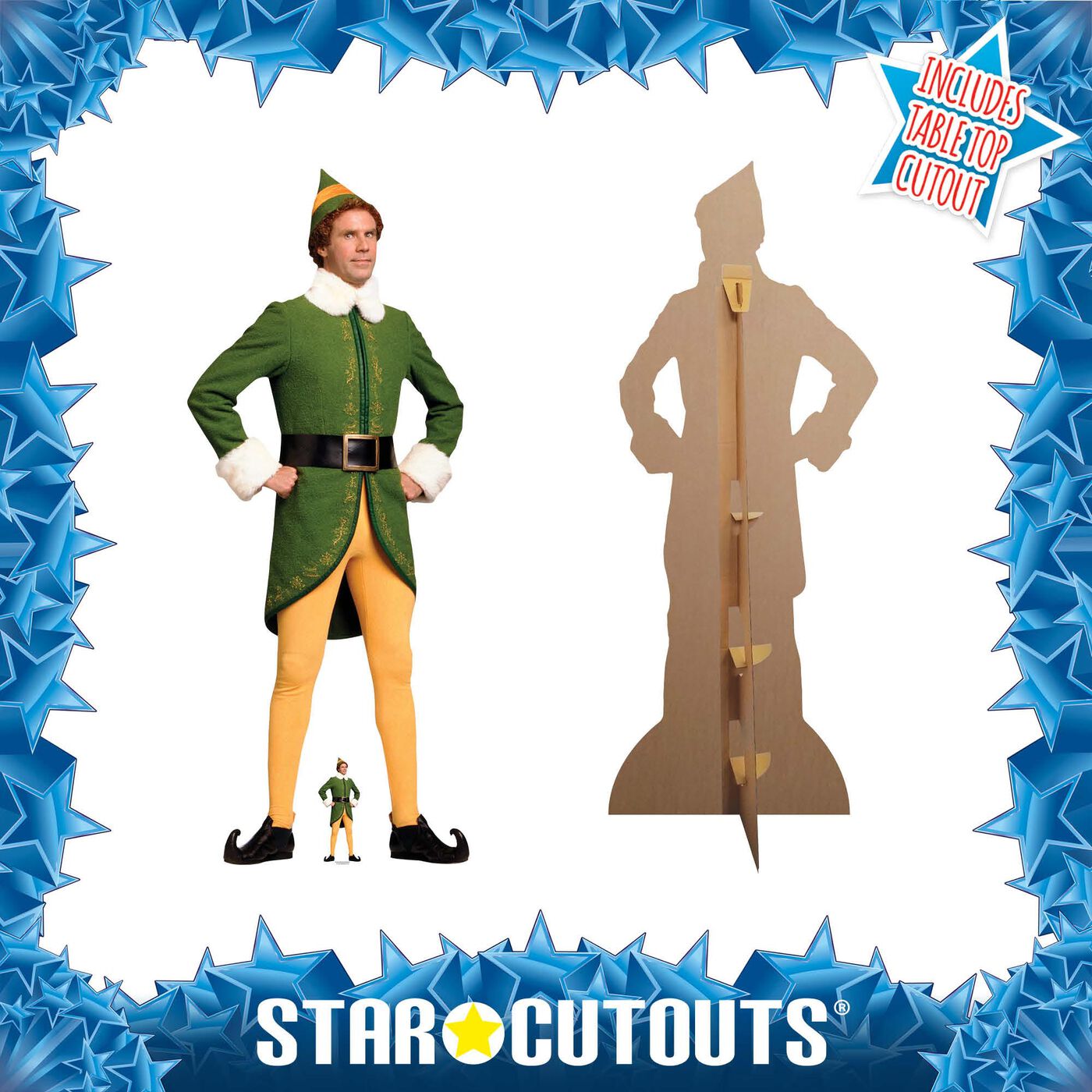 Buy Buddy the Elf Waiting for Christmas Cardboard Cutout for GBP 38.99 ...