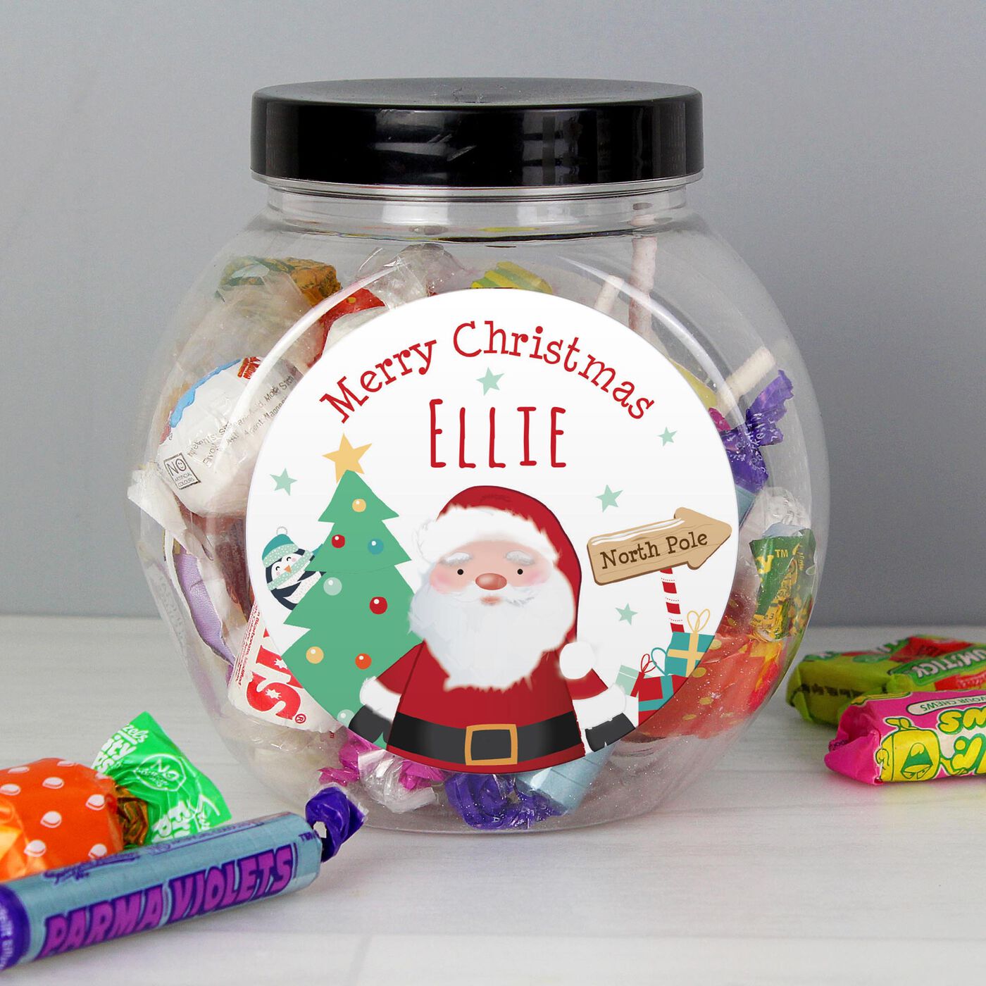 Buy Personalised Santa Sweet Jar for GBP 9.99 | Card Factory UK