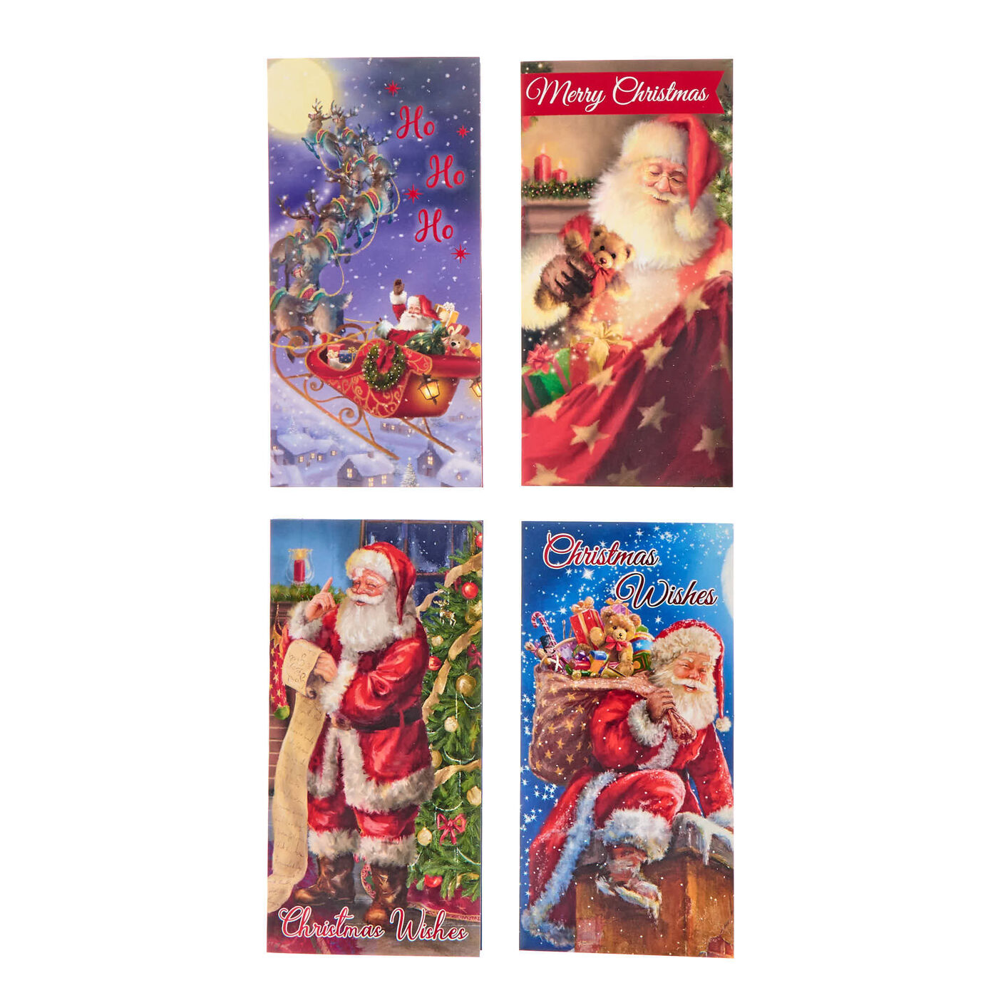 Buy Traditional Christmas Money Wallets - Pack of 4 for GBP 1.99 | Card ...