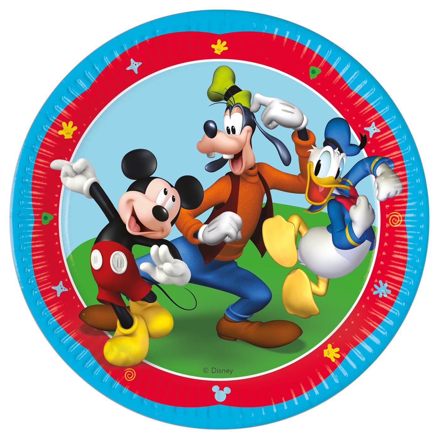 Buy Mickey Rock The House Party Tableware & Decorations Bundle - 16 ...