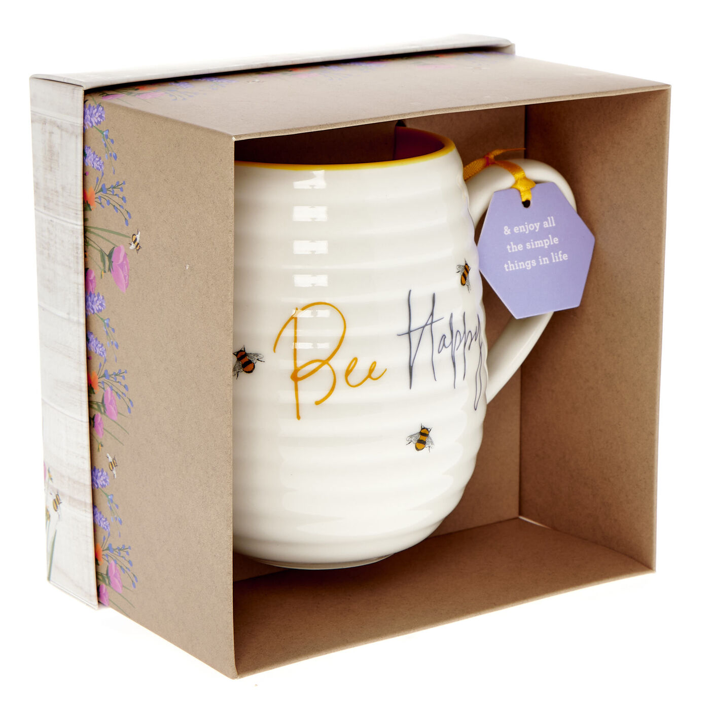 Buy Bee Happy Mug for GBP 3.99 | Card Factory UK