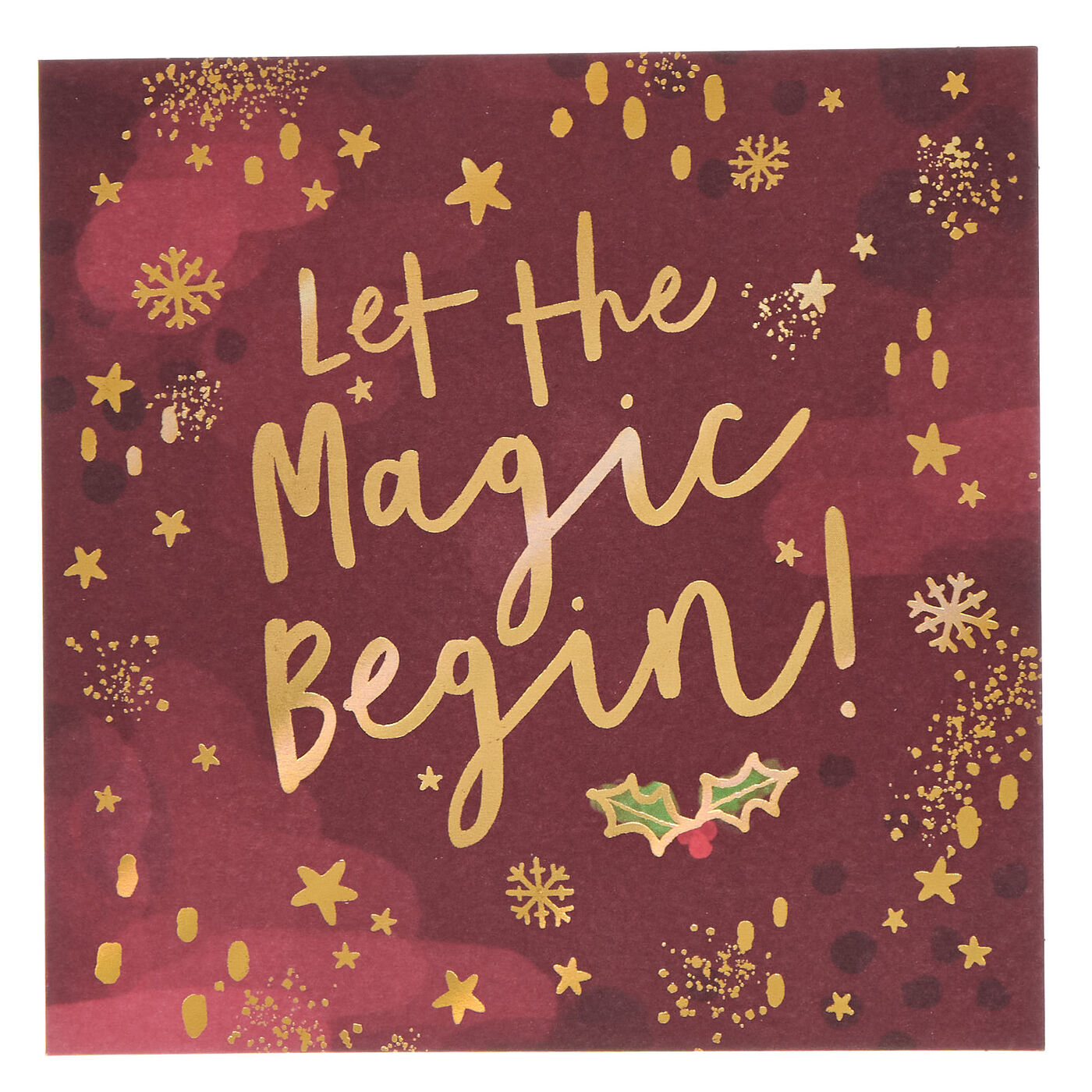 Buy 16 Charity Christmas Cards - Gold Foil Writing (2 Designs) for GBP ...
