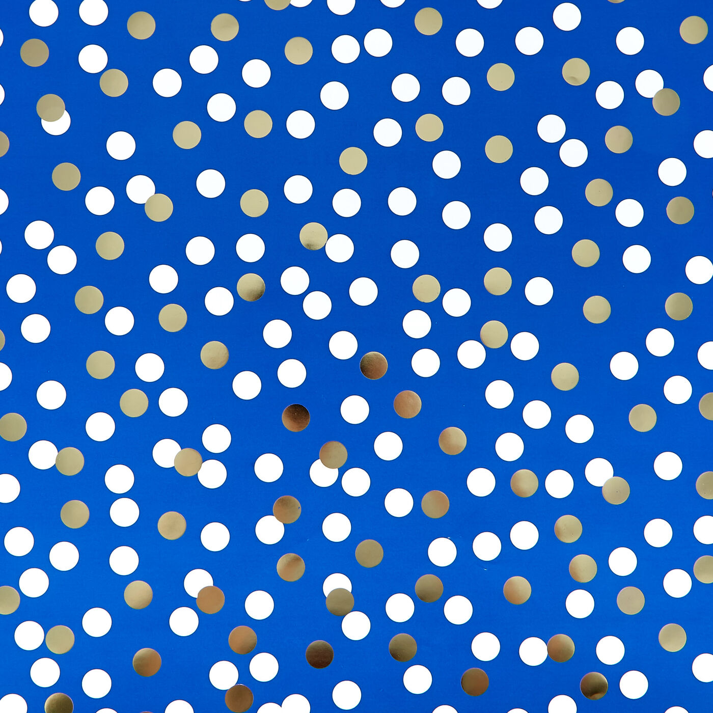 Buy Blue Spotty Wrapping Paper - 1 Sheet for GBP 0.59 | Card Factory UK
