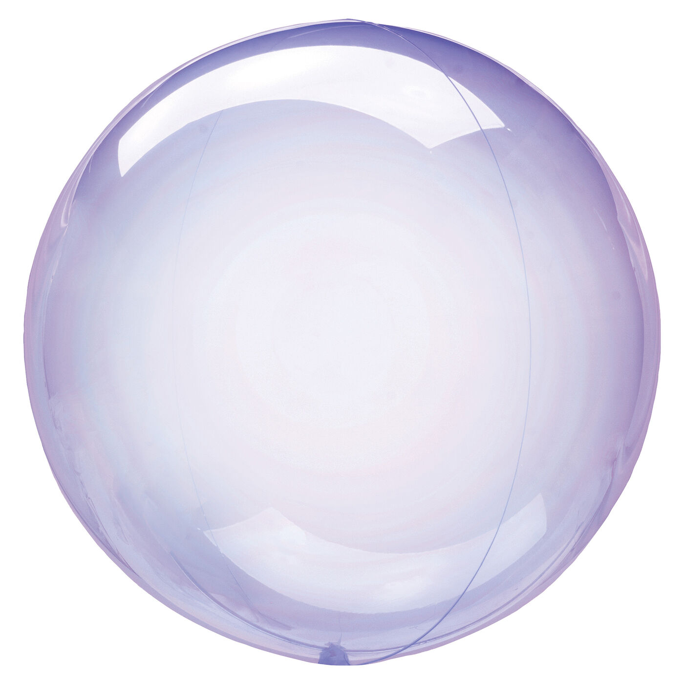Buy 12-Inch Clear Purple Orb-Shaped Helium Balloon for GBP 2.99 | Card ...
