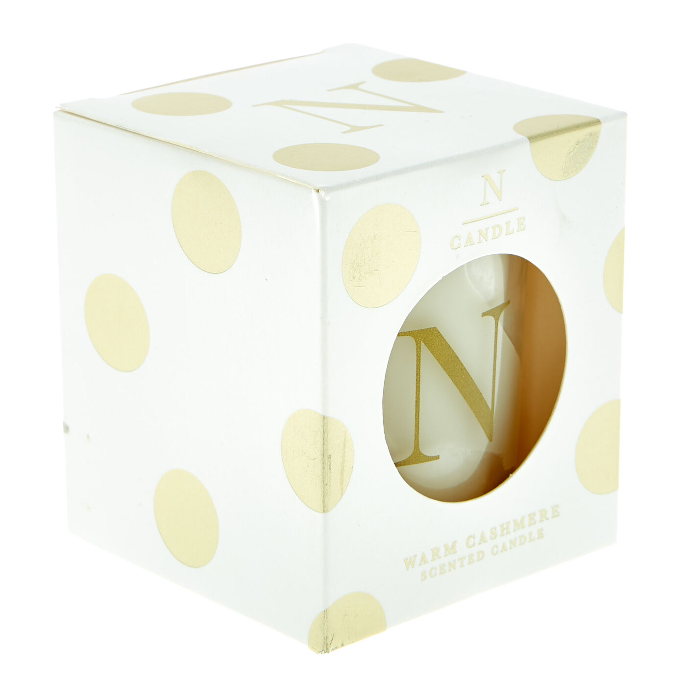 Buy Letter N Warm Cashmere Scented Candle for GBP 1.79 | Card Factory UK
