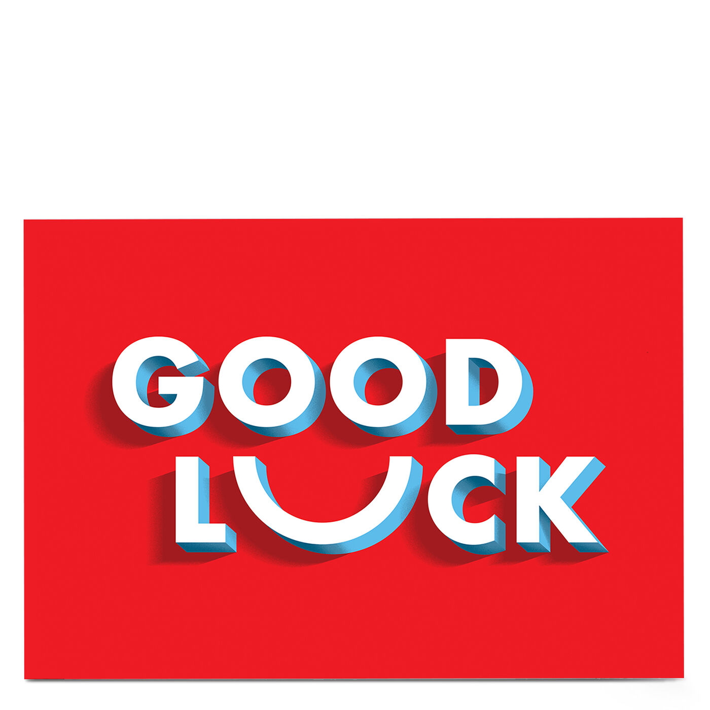 Buy Jamie Nash Good Luck Card - Smiley Face for GBP 2.49 | Card Factory UK
