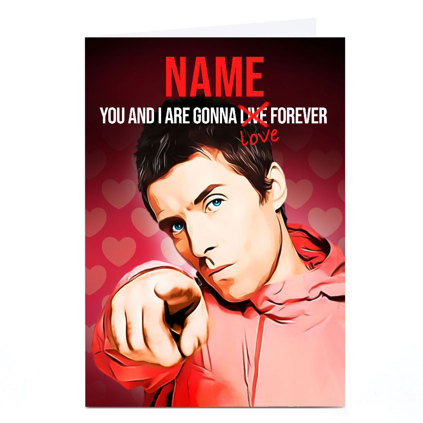 Buy Personalised PG Quips Valentine's Day Card - Gonna Love Forever for ...