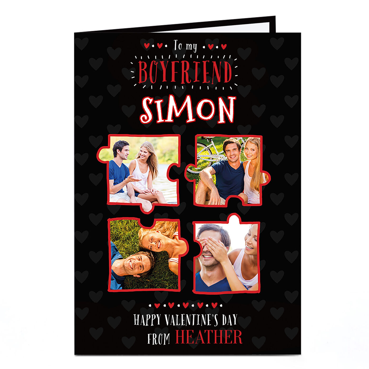Buy Multi Photo Upload Card - Boyfriend Jigsaw Photos for GBP 1.79 ...