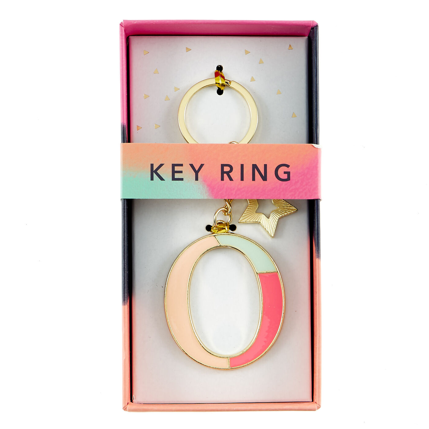 Buy Letter O Alphabet Keyring for GBP 1.99 | Card Factory UK