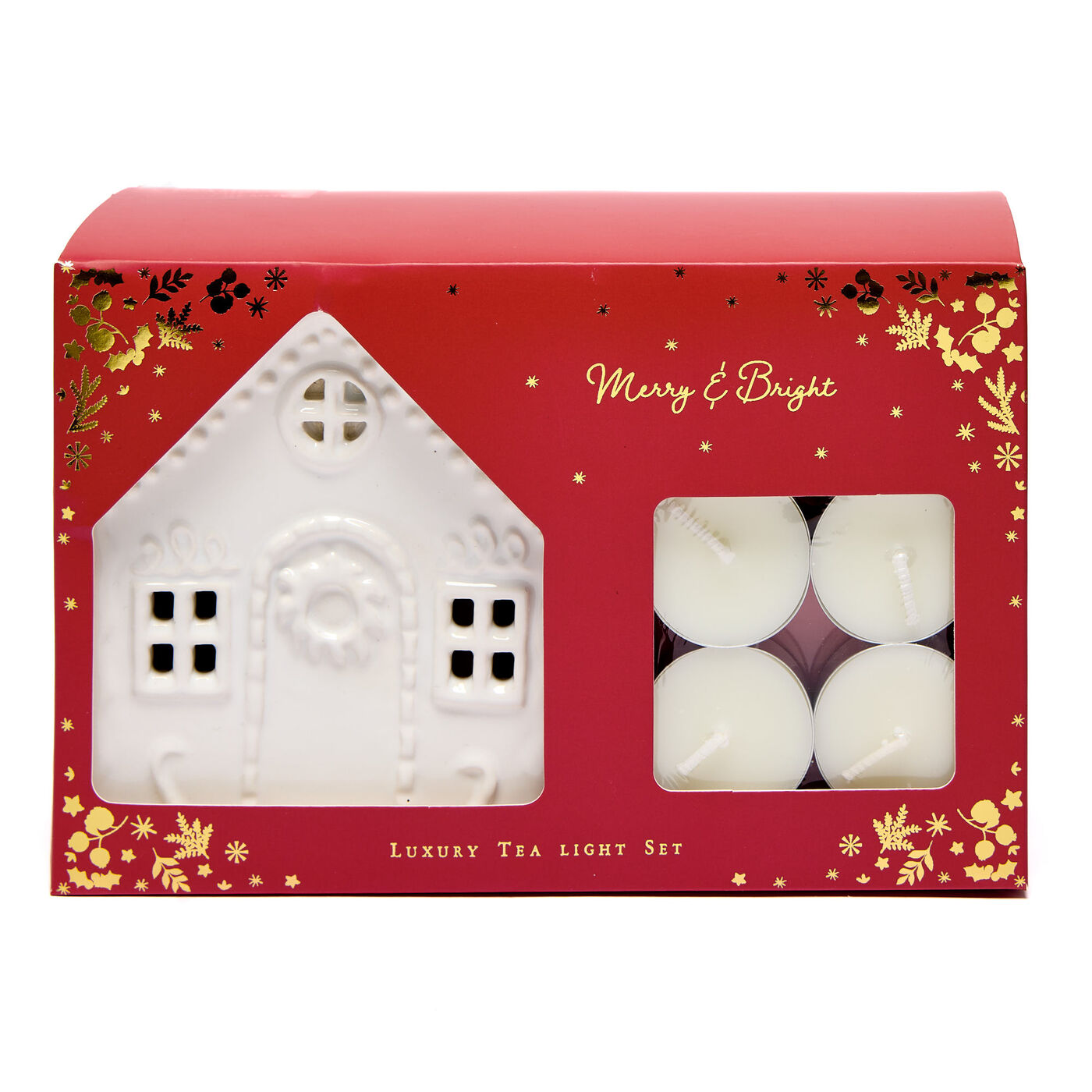Buy Merry & Bright Luxury Tea Light Set for GBP 5.99 | Card Factory UK