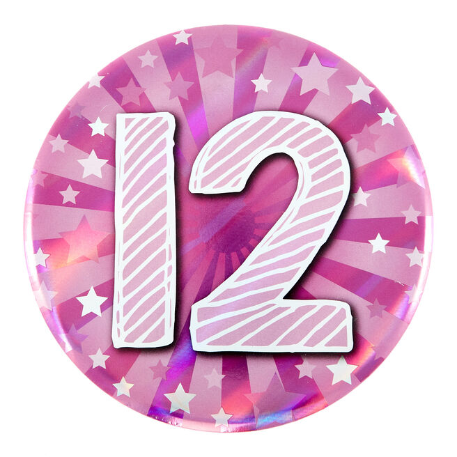 Birthday Badges for Boys & Girls, Happy Birthday Badges for All Ages UK ...