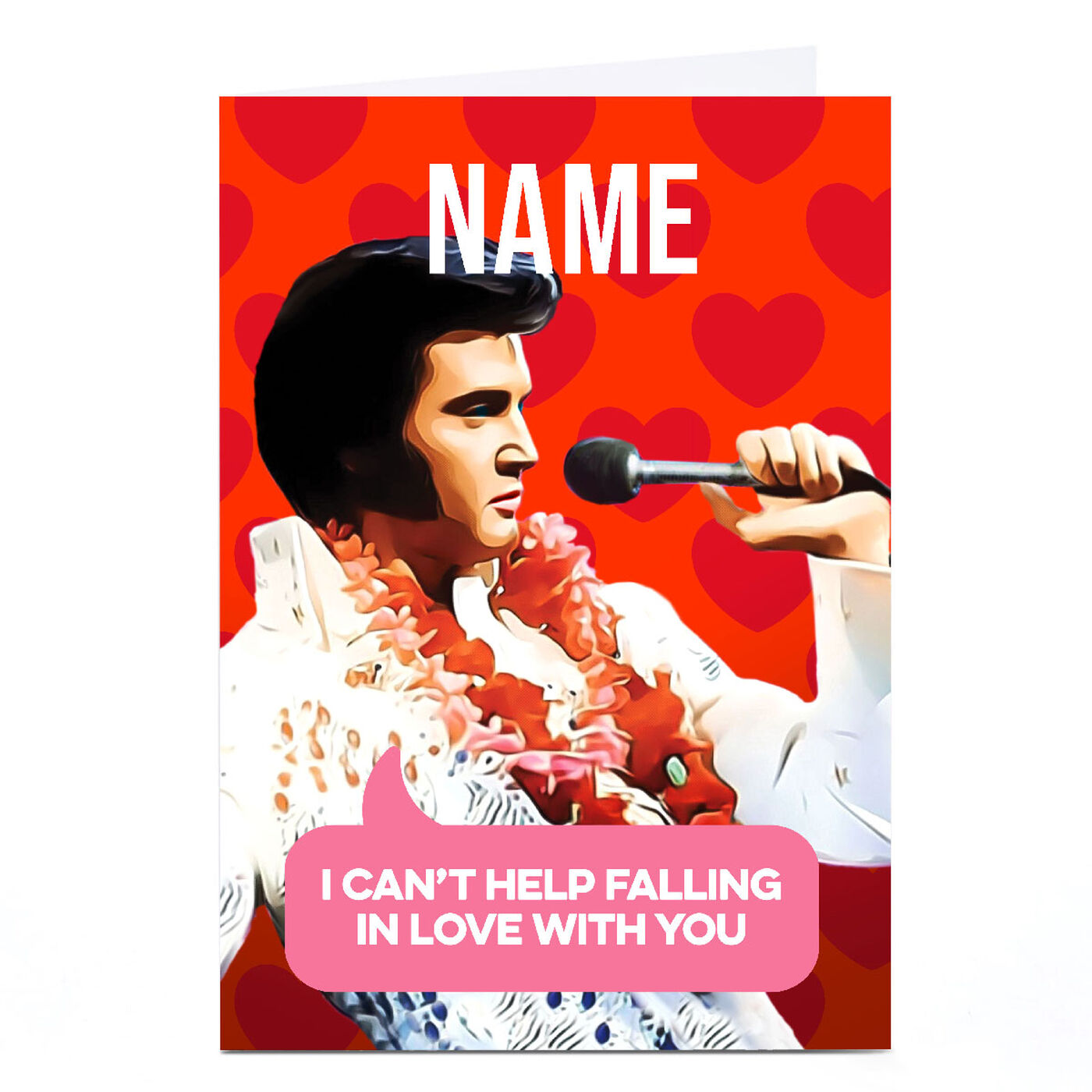 Buy Personalised PG Quips Valentine's Day Card - Can't Help Falling In ...