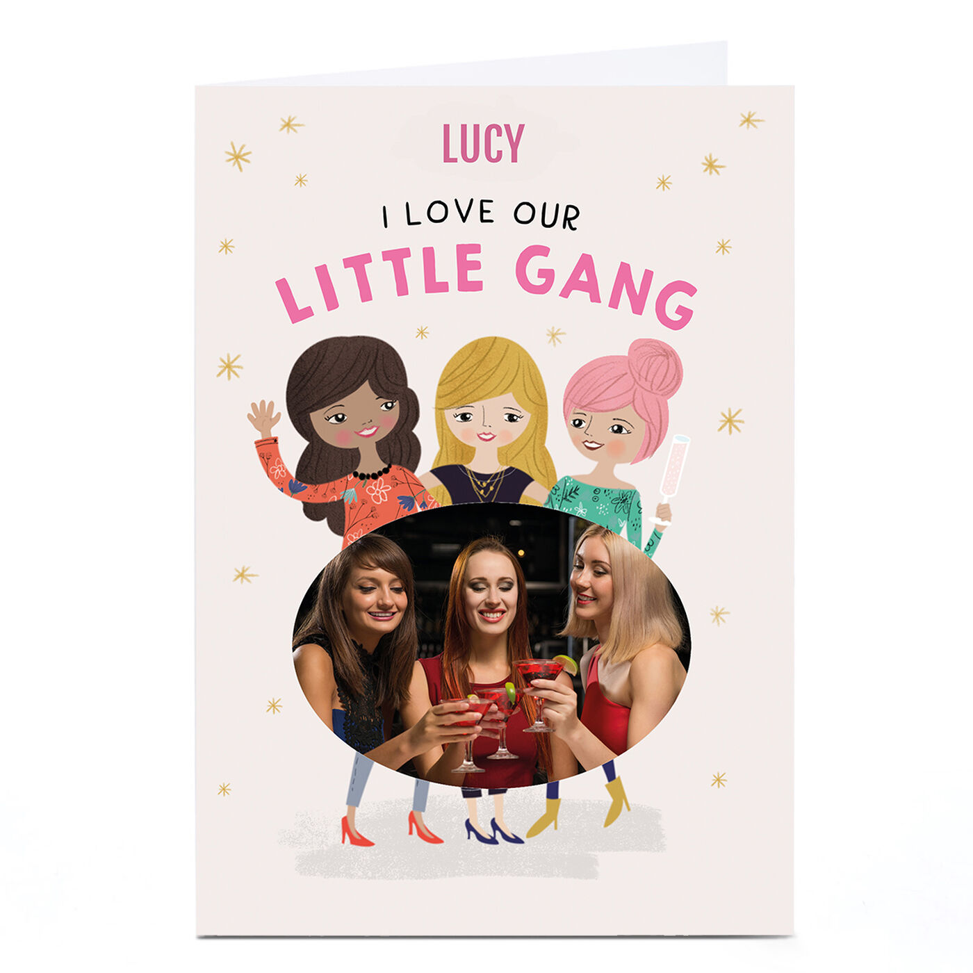 Buy Personalised Charm & Style Photo Card - Little Gang for GBP 2.29 ...