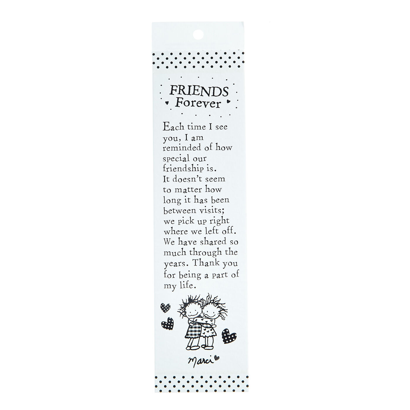 Buy Blue Mountain Arts Bookmark - Friends Forever for GBP 1.49 | Card ...