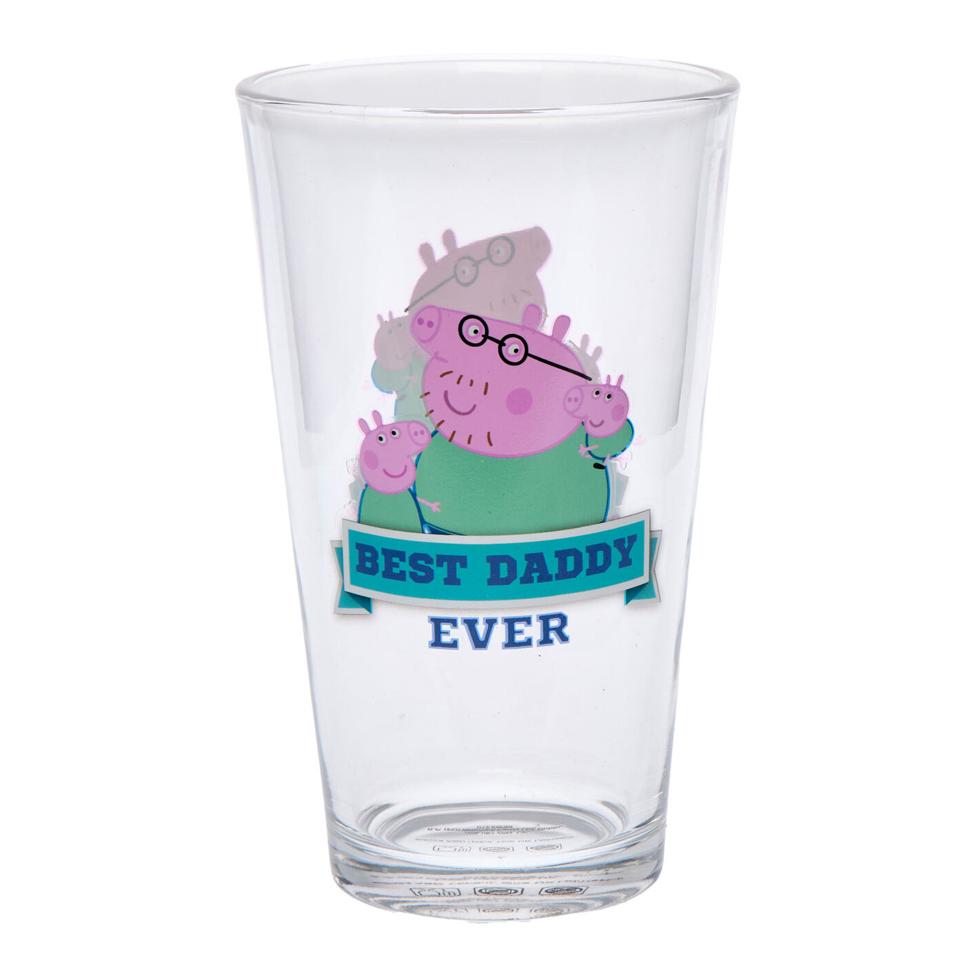 Buy Peppa Pig Daddy Pig Glass Tumbler for GBP 3.99 | Card Factory UK