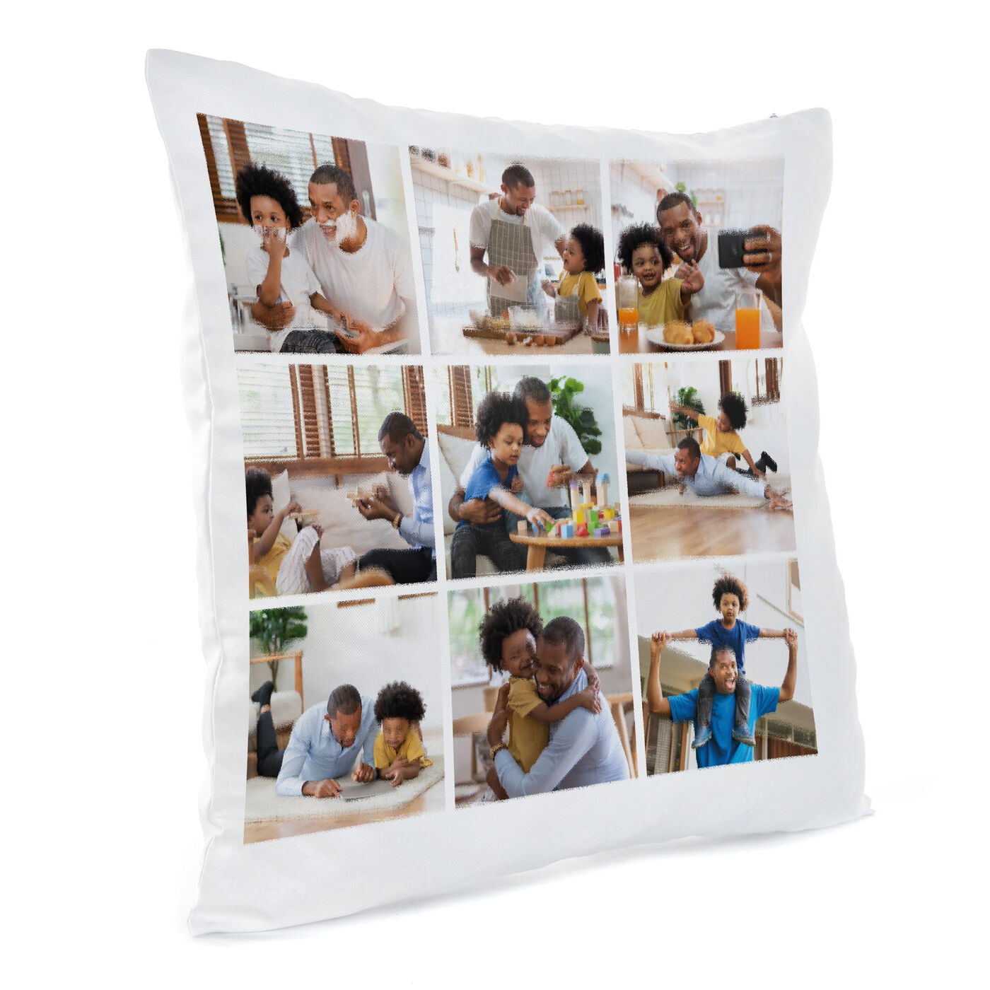 Buy Personalised Photo Cushion - 9 Photo Upload Collage for GBP 19.99 ...