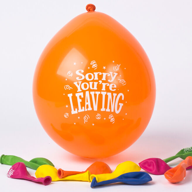 Leaving Balloons, Sorry You're Leaving & Goodbye Balloons for Sale UK ...