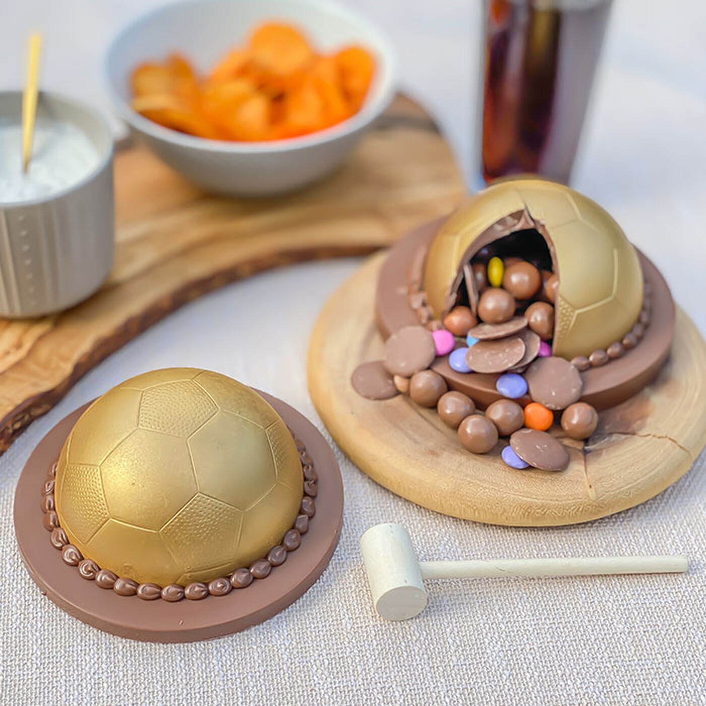 Mini Gold Smash Football