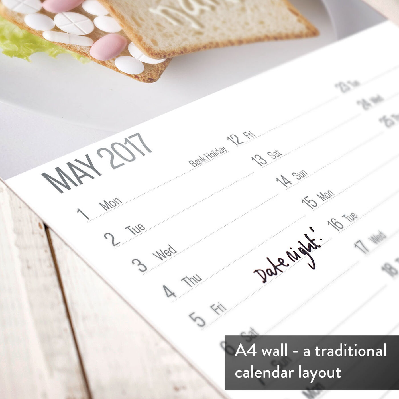 Personalised Senior Moments Calendar - New Edition | GettingPersonal.co.uk