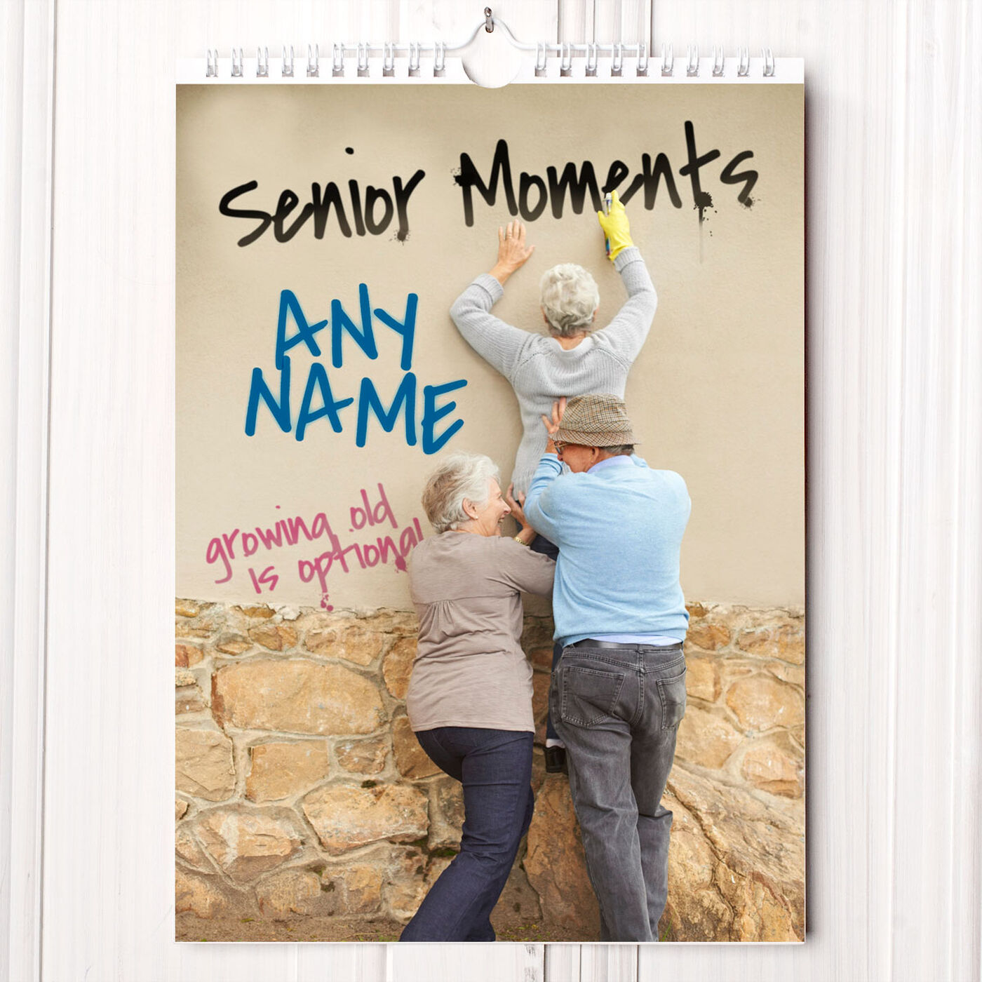Personalised Senior Moments Calendar - New Edition | GettingPersonal.co.uk