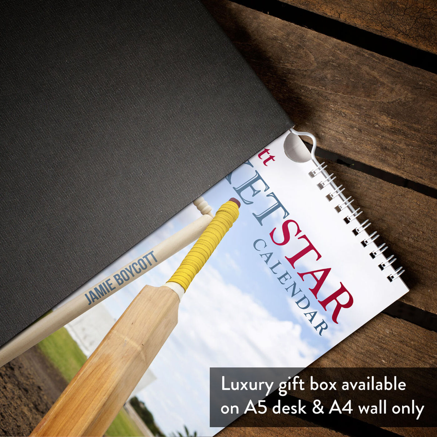 Personalised Cricket Calendar - 2nd Edition | GettingPersonal.co.uk