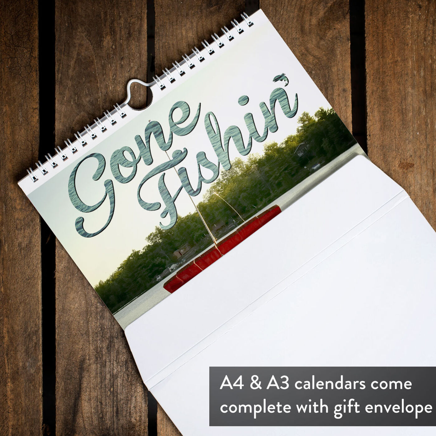 Personalised Fishing Calendar - 2nd Edition| GettingPersonal.co.uk