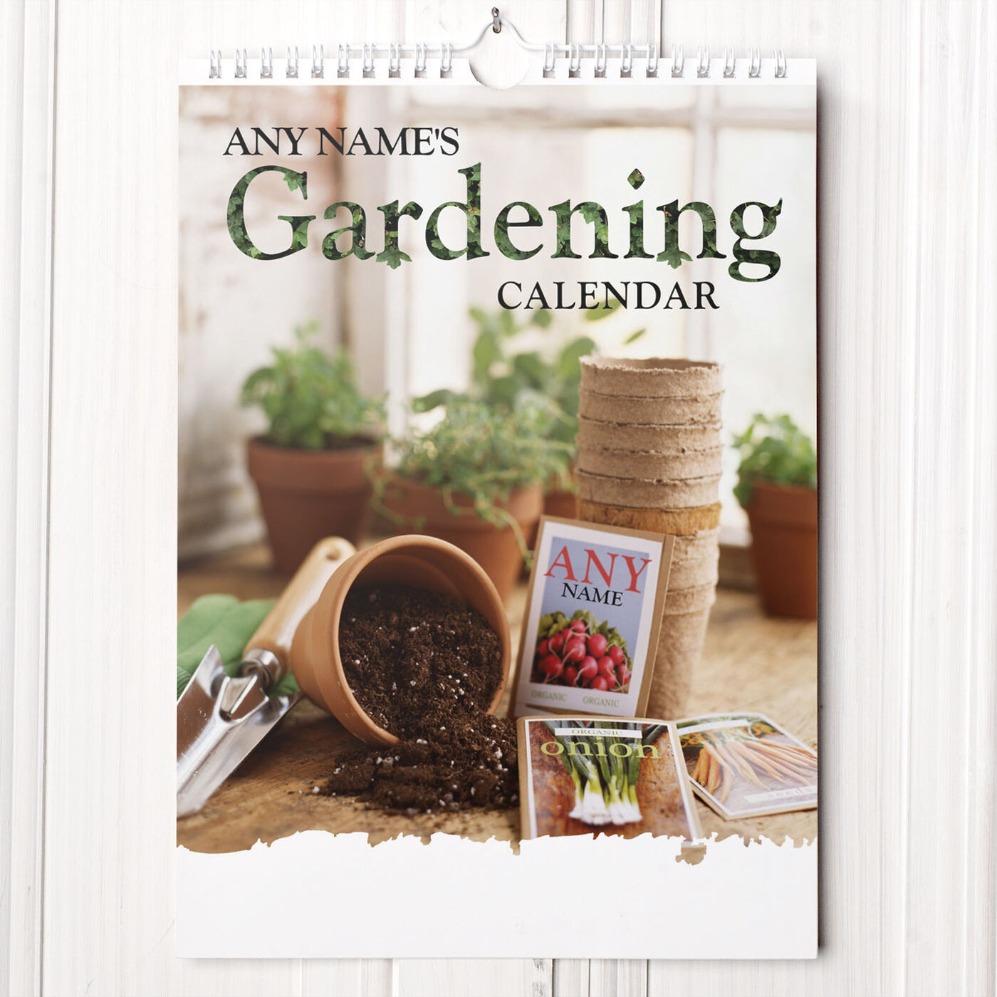 Personalised Gardening Calendar - 4th Edition | GettingPersonal.co.uk