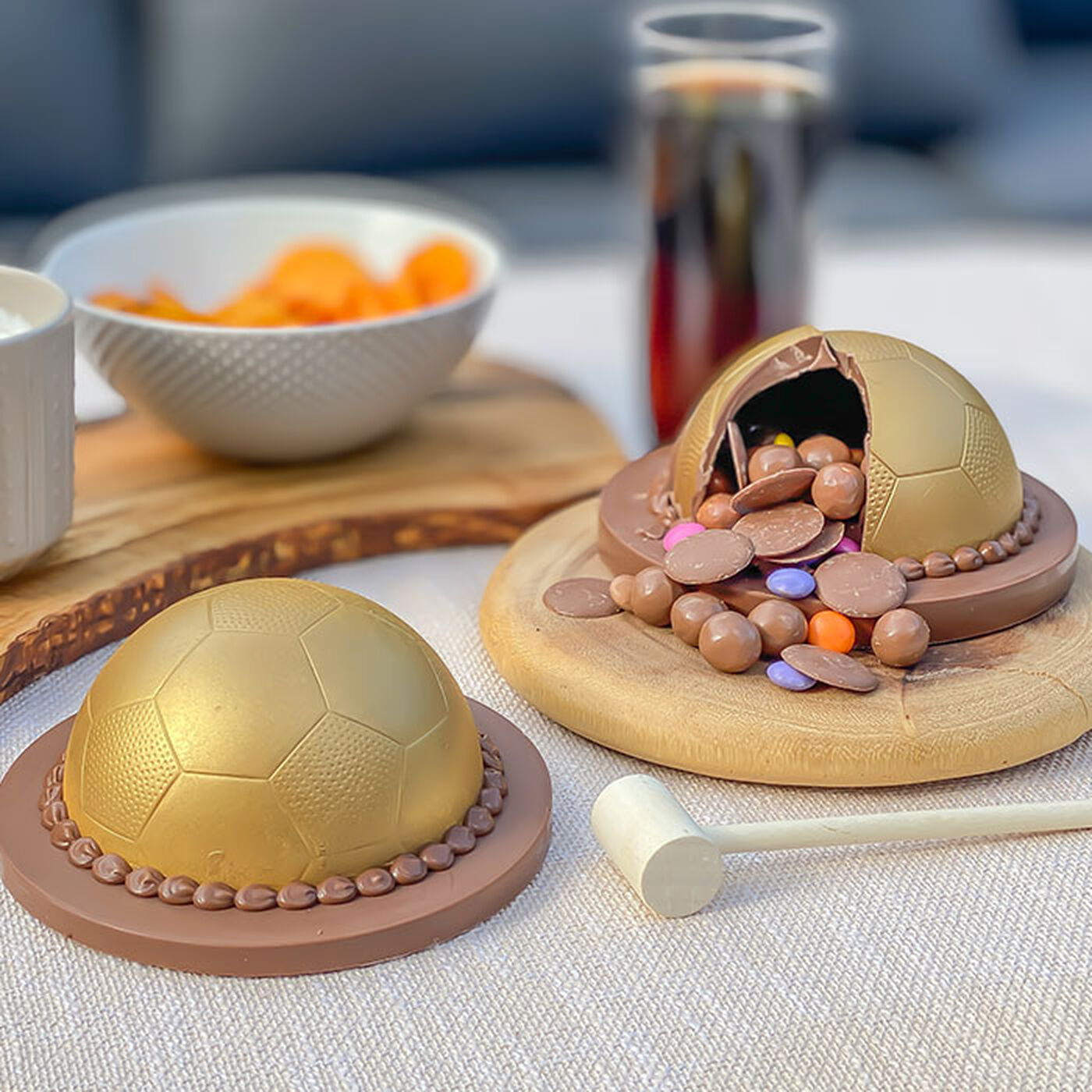 Mini Gold Smash Football
