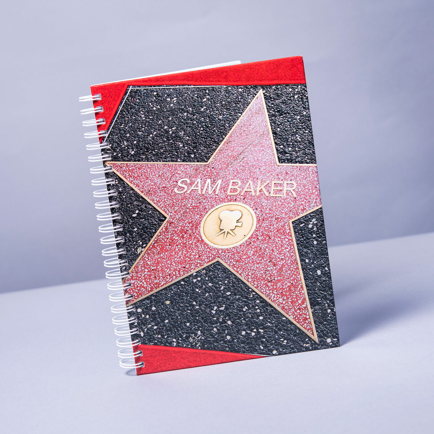 Personalised Notebook - Hollywood Walk Of Fame | GettingPersonal