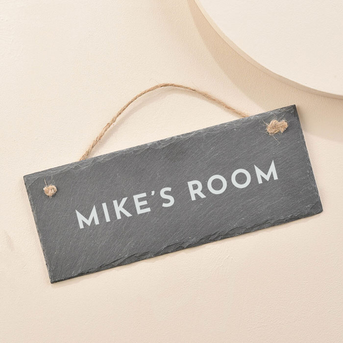 Create Your Own - Personalised Hanging Slate Sign | Getting Personal