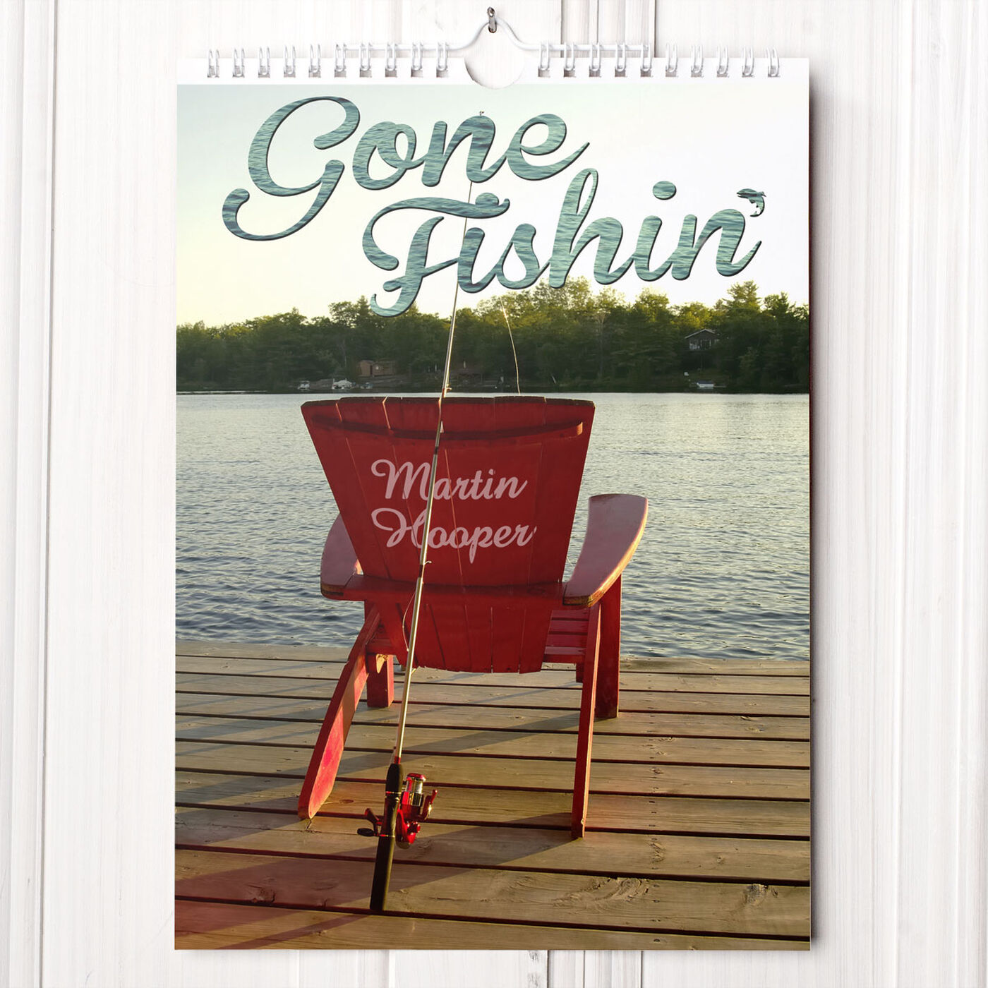 Personalised Fishing Calendar - 2nd Edition| GettingPersonal.co.uk