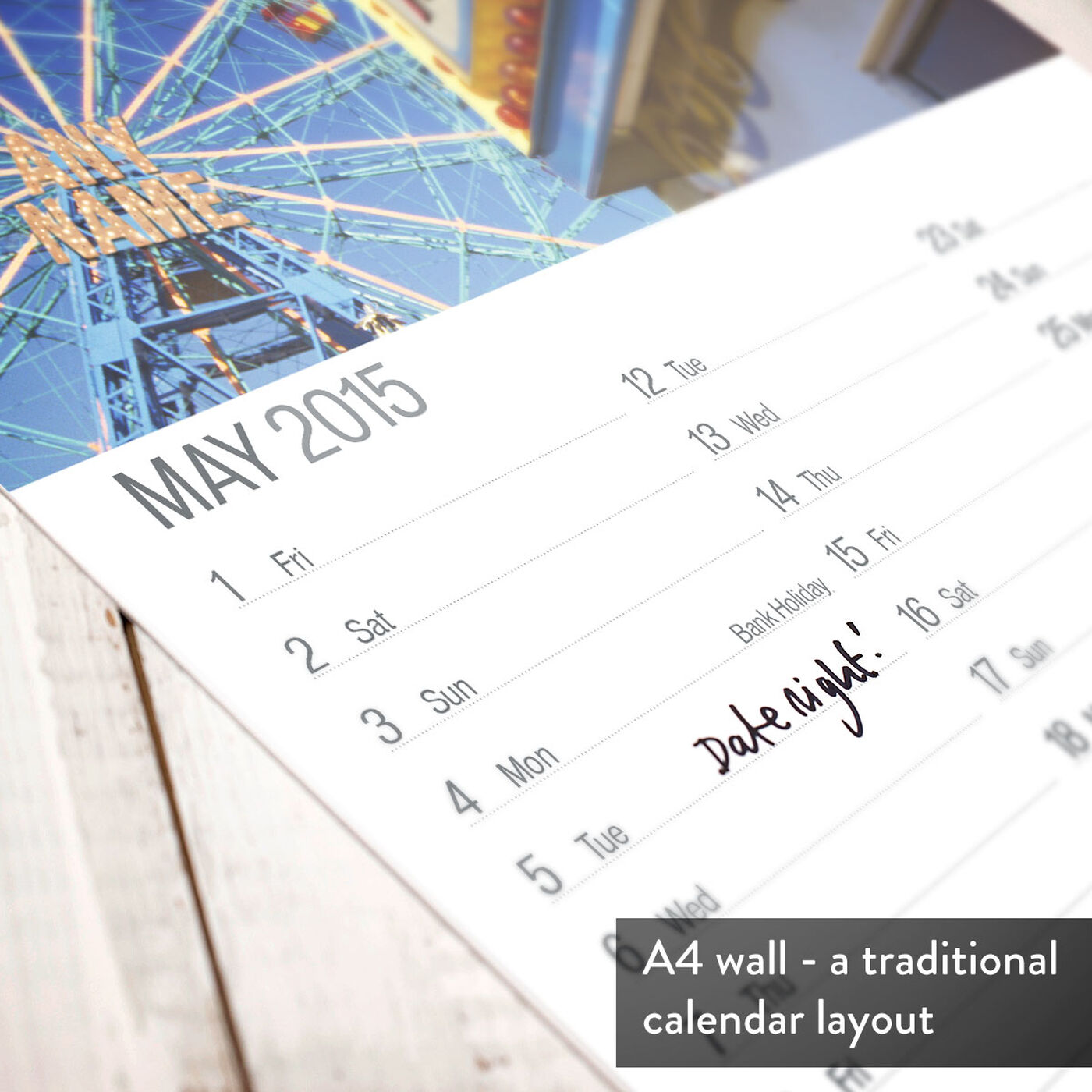 Personalised Classic Calendar - 2nd Edition | GettingPersonal.co.uk
