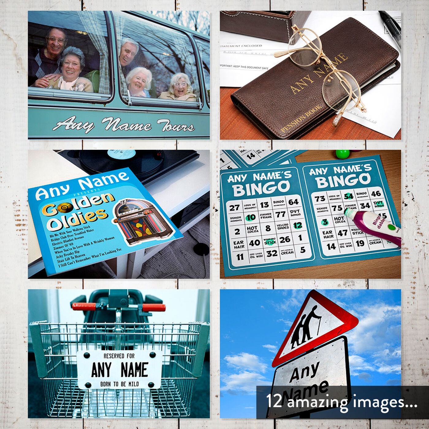 Personalised Calendar - Senior Moments Road Sign | Getting Personal