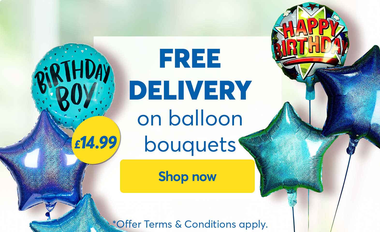 Balloons, Helium Balloons, Latex & Foil Birthday Party Balloons, UK ...