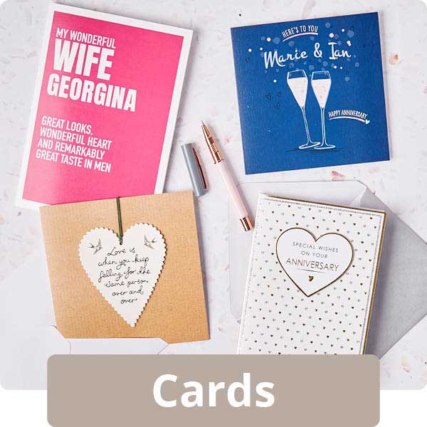 Anniversary Cards, Gifts & Wrap From 99p | Card Factory