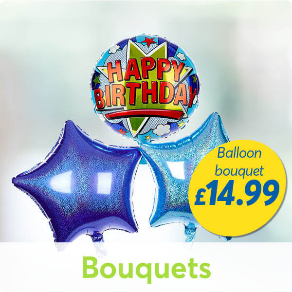 Baby Shower & Gender Reveal Balloons, Boy & Girl Baby Shower Helium ...