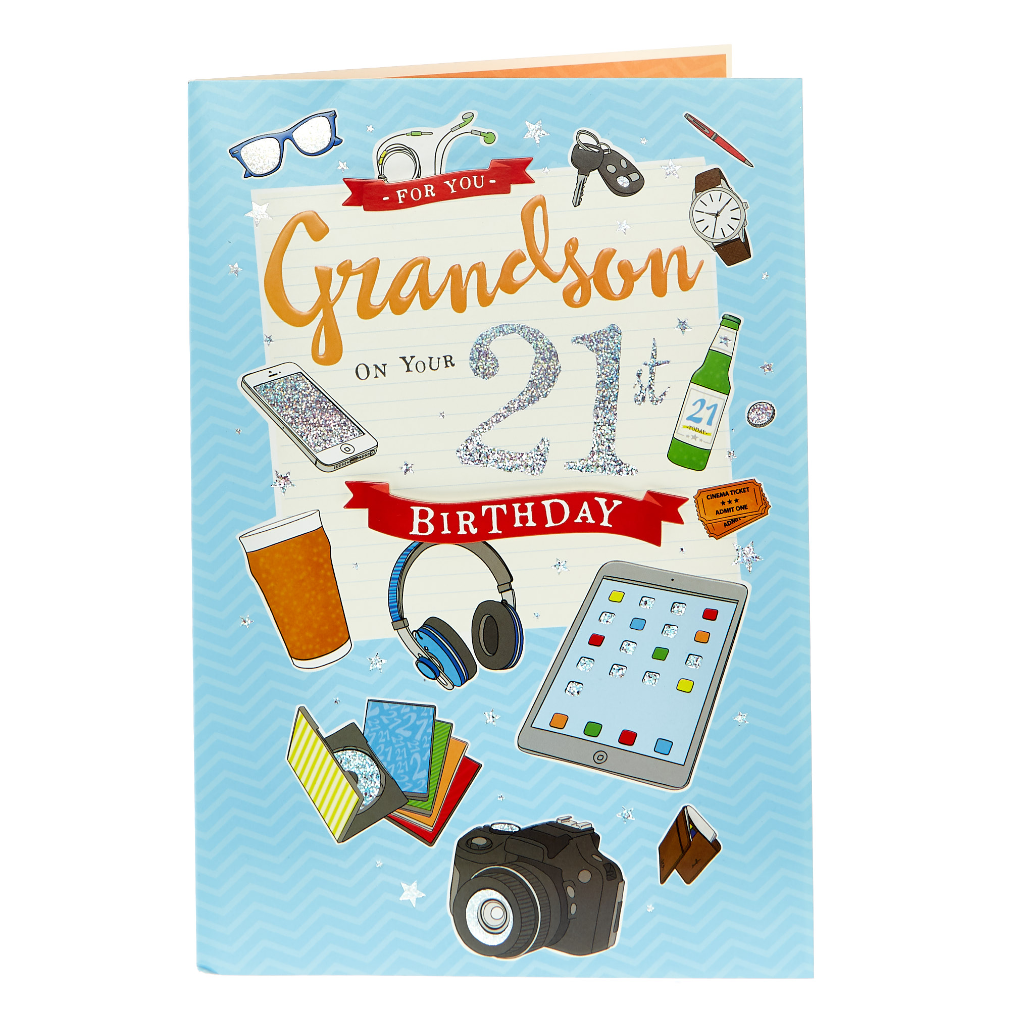 Buy 21st Birthday Card Grandson Favourite Things For GBP 1 99 Card buy-21st-birthday-card-grandson-favourite-things-for-gbp-1-99-card