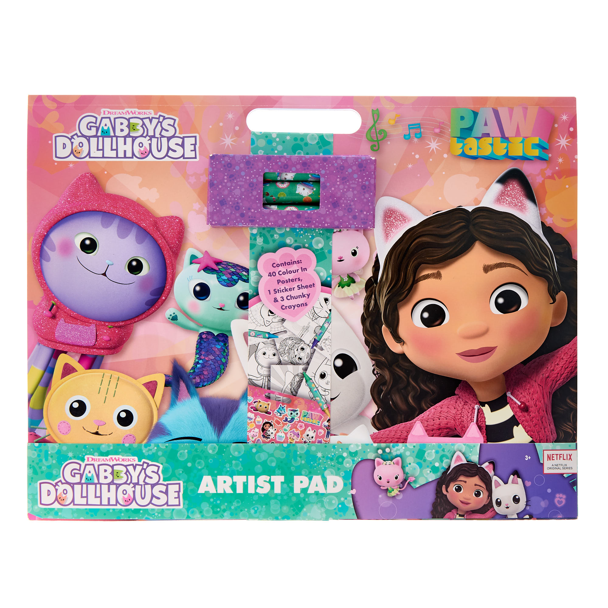 Buy Gabby's Dollhouse Artist Pad for GBP 2.99 | Card Factory UK