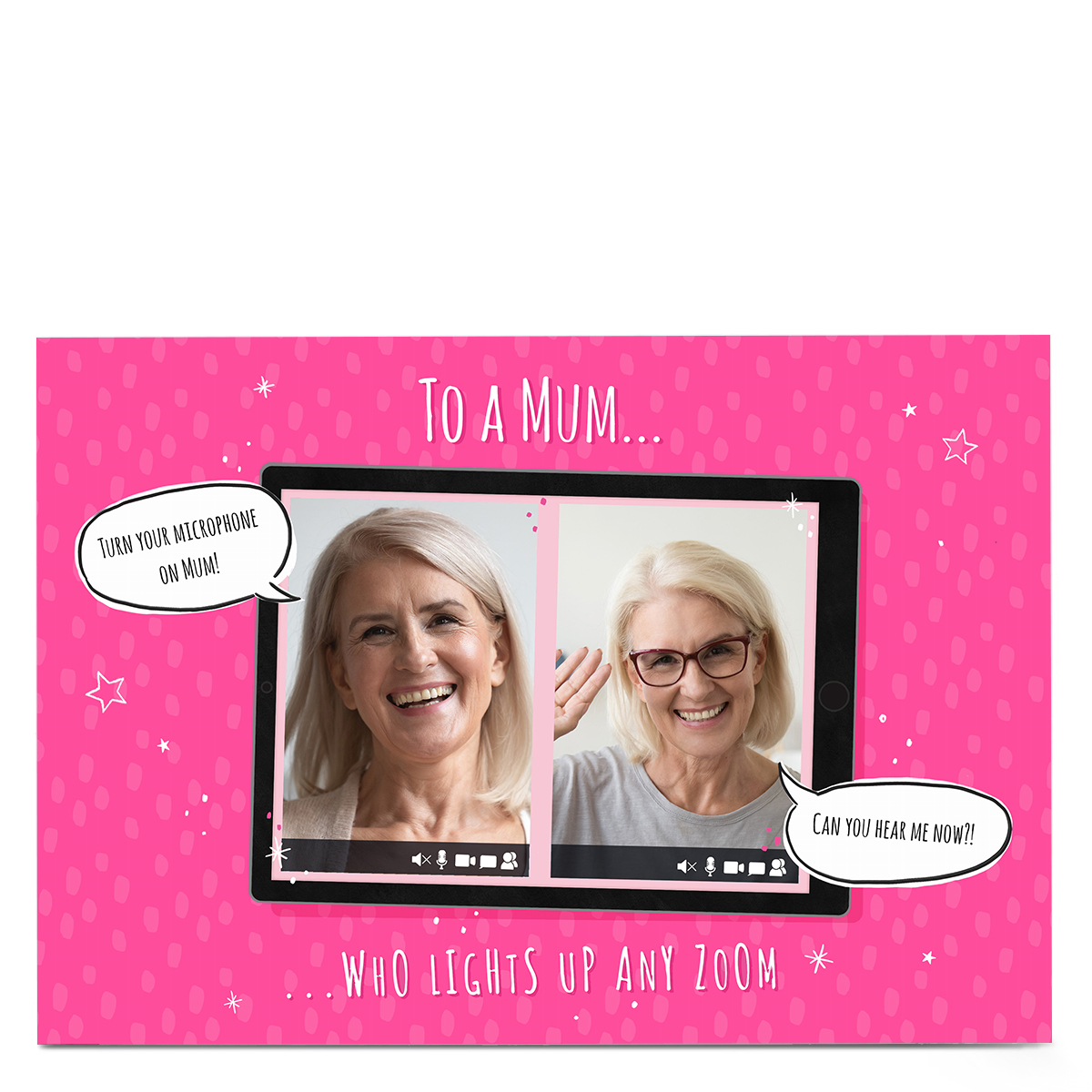 Buy Photo Mother's Day Card - Zoom Call for GBP 1.79 | Card Factory UK