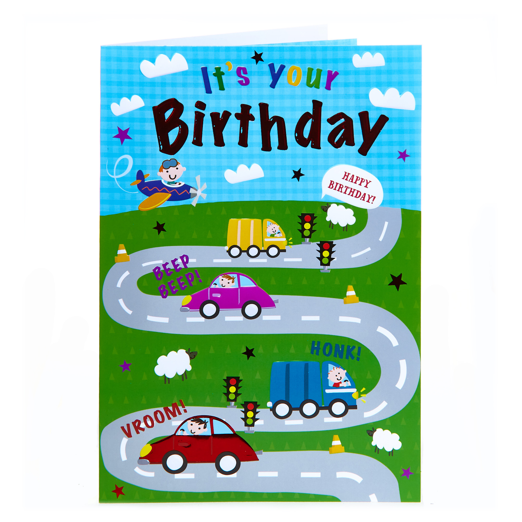 Buy Birthday Card - Wheely Awesome for GBP 0.99 | Card Factory UK