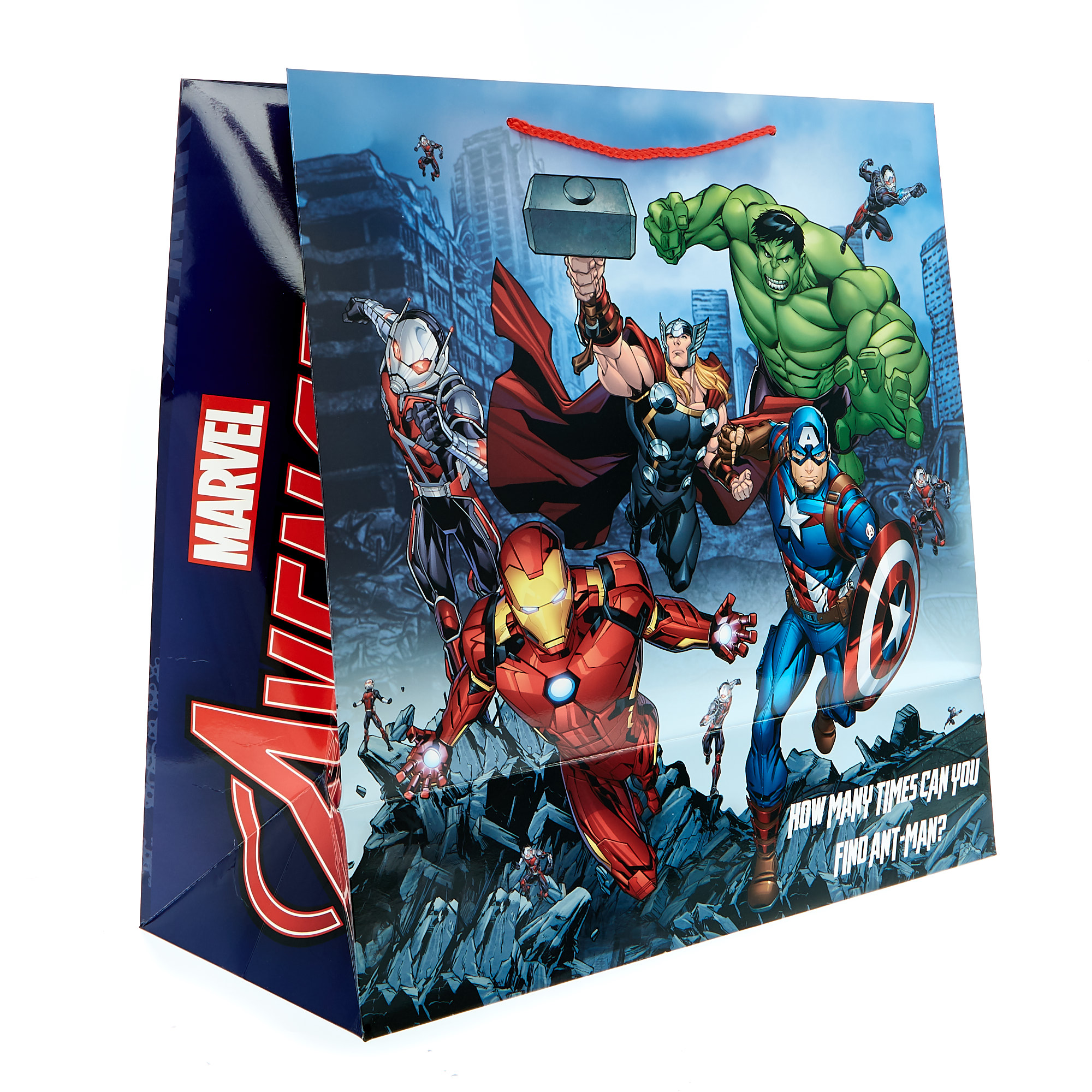 Buy Extra Large Square Avengers Christmas Gift Bag for GBP 1.99 | Card ...