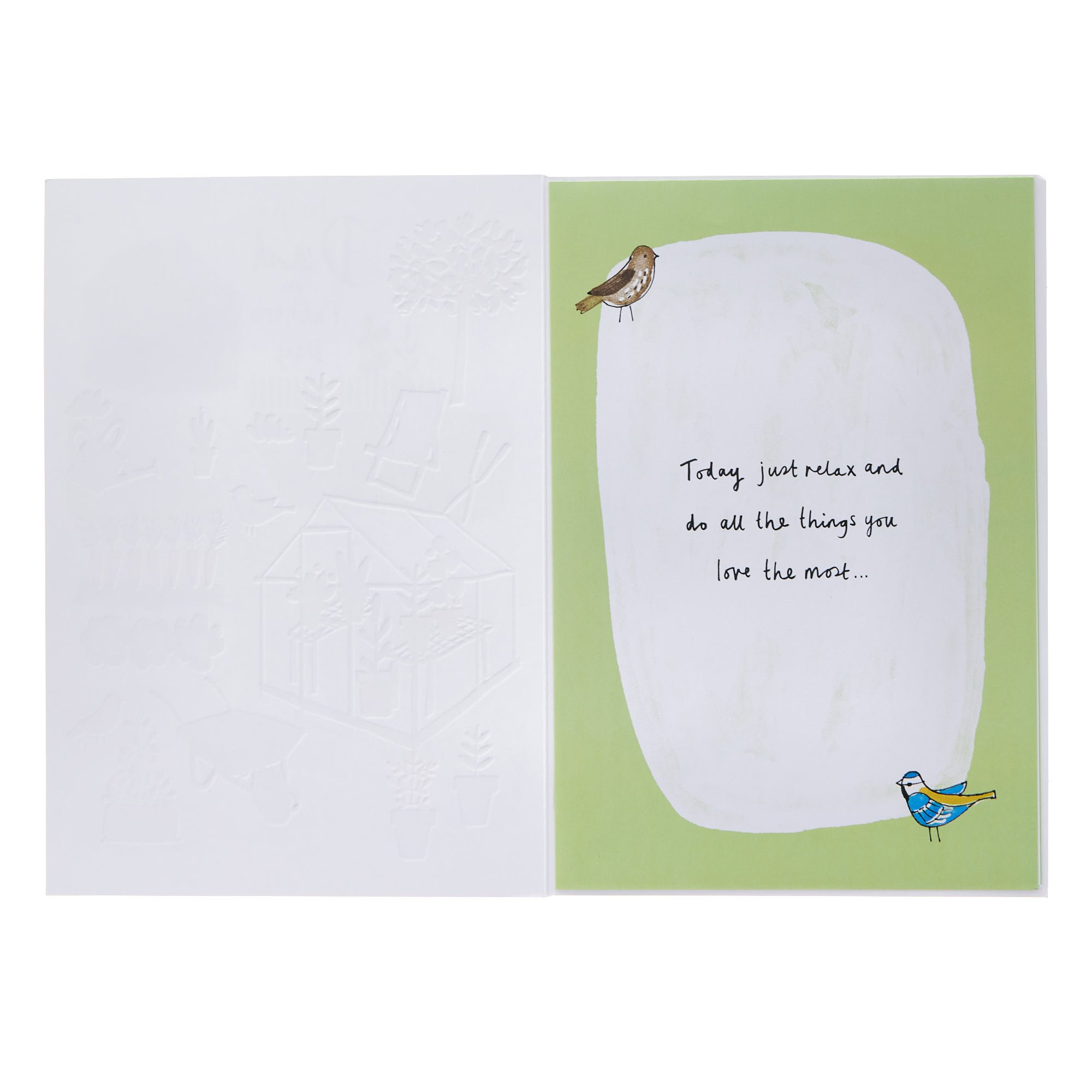 Buy Dad Gardening Scene Fathers Day Card For Gbp 1 99 Card Factory Uk