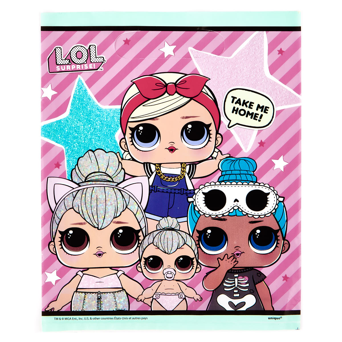 Buy LOL Surprise Party Tableware & Decoration Bundle - 16 Guests for ...