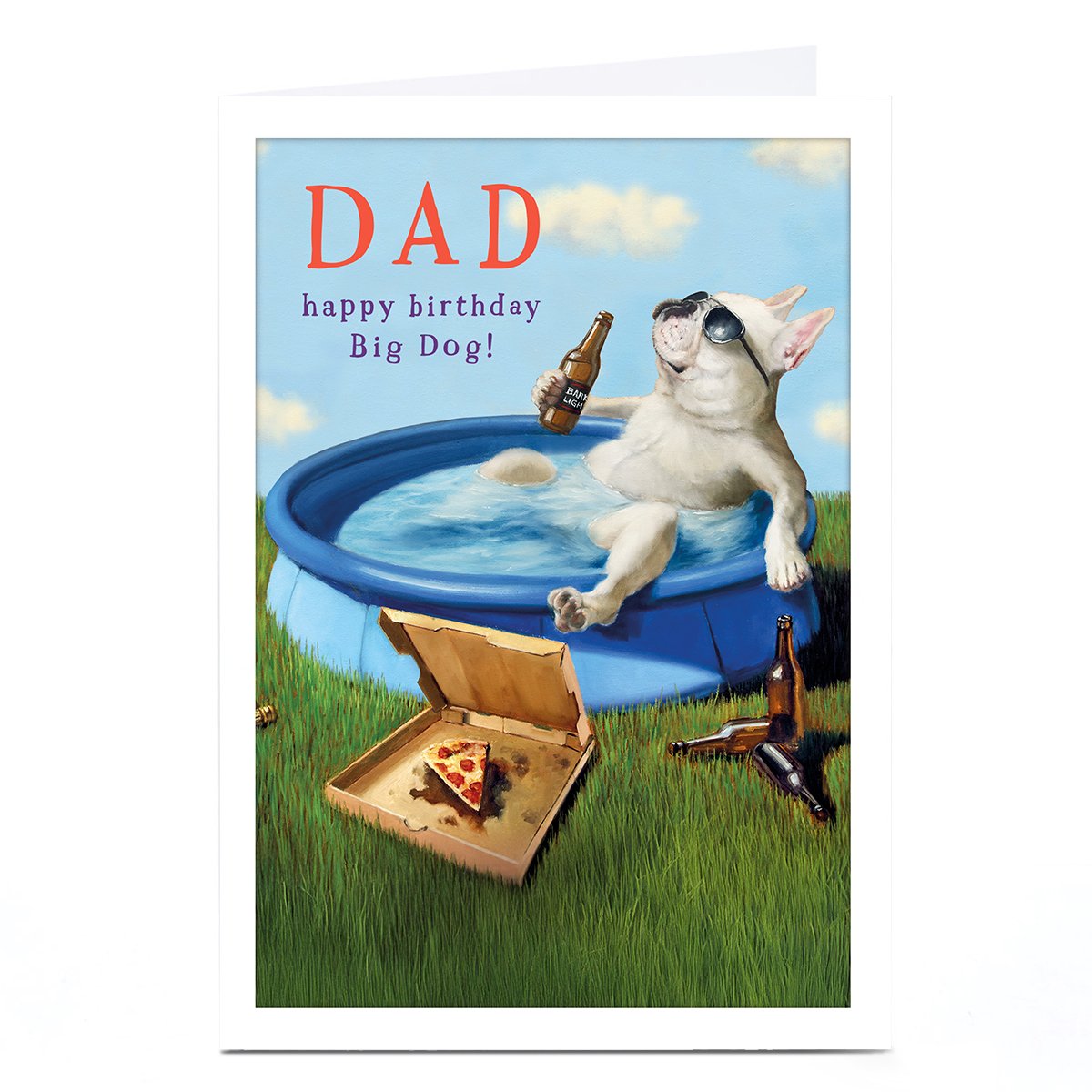 Buy Personalised Birthday Card - Dad Big Dog for GBP 2.49 | Card Factory UK
