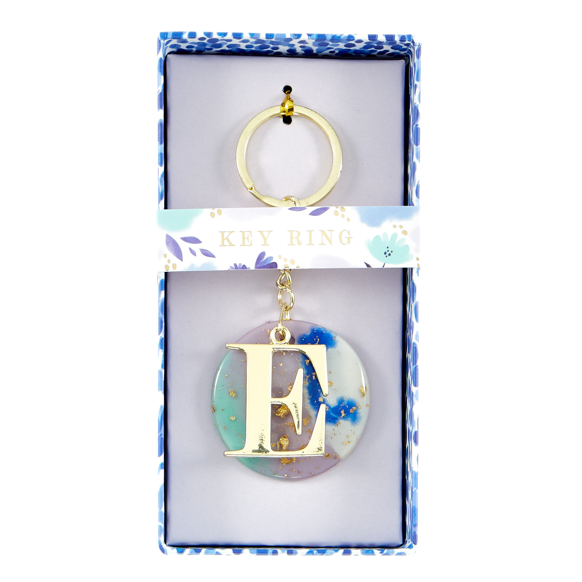 Buy Monogram Keyring Letter E for GBP 1.99 | Card Factory UK