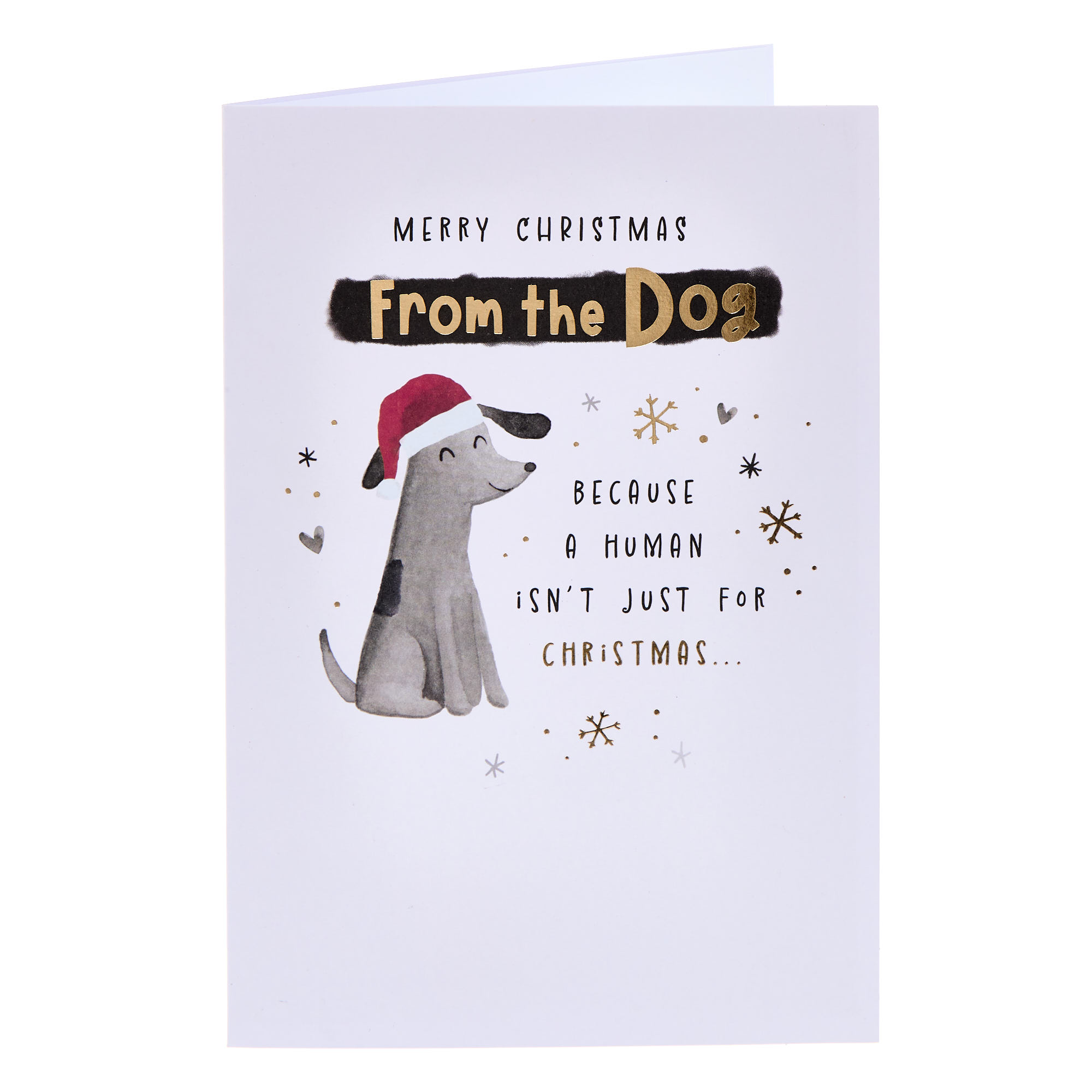 Buy From the Dog A Human Isn't Just For Christmas Card for GBP 1.49 ...