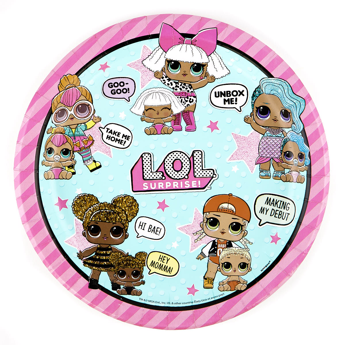 Buy LOL Surprise Party Tableware & Decoration Bundle - 16 Guests for ...
