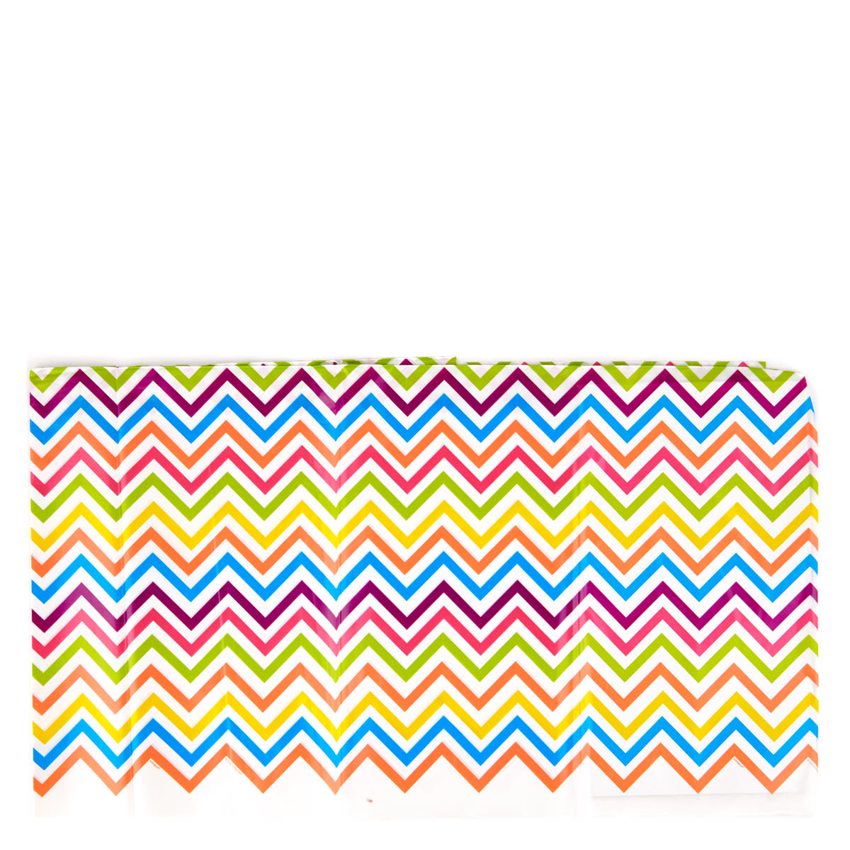 Buy Rainbow Chevron Party Tableware & Decoration Bundle - 16 Guests for ...