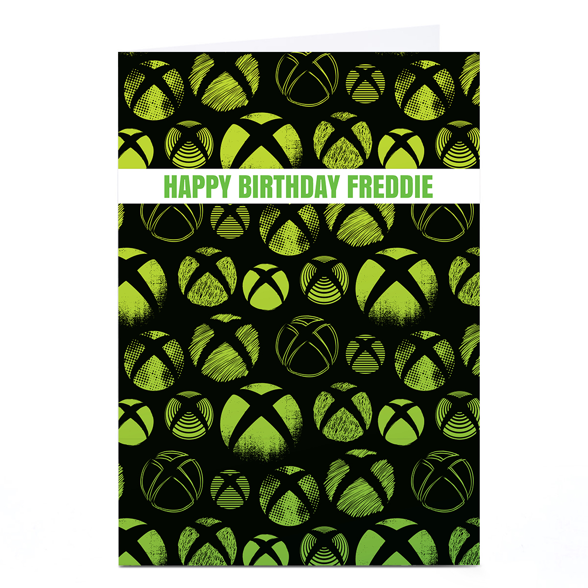 Buy Personalised XBox Birthday Card - XBox Logos for GBP 1.79 | Card ...
