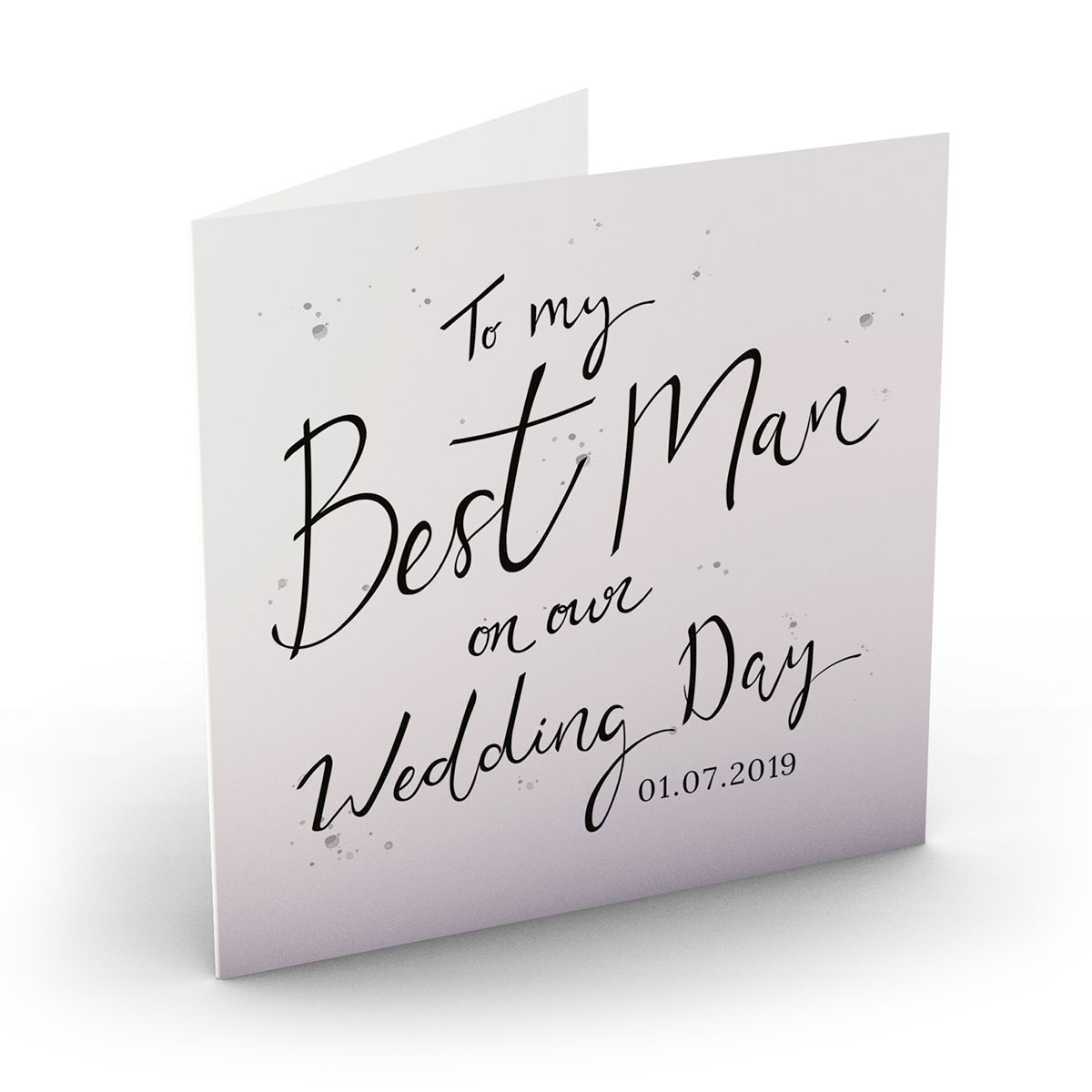 Buy Personalised Wedding Card - Best Man for GBP 2.79 | Card Factory UK